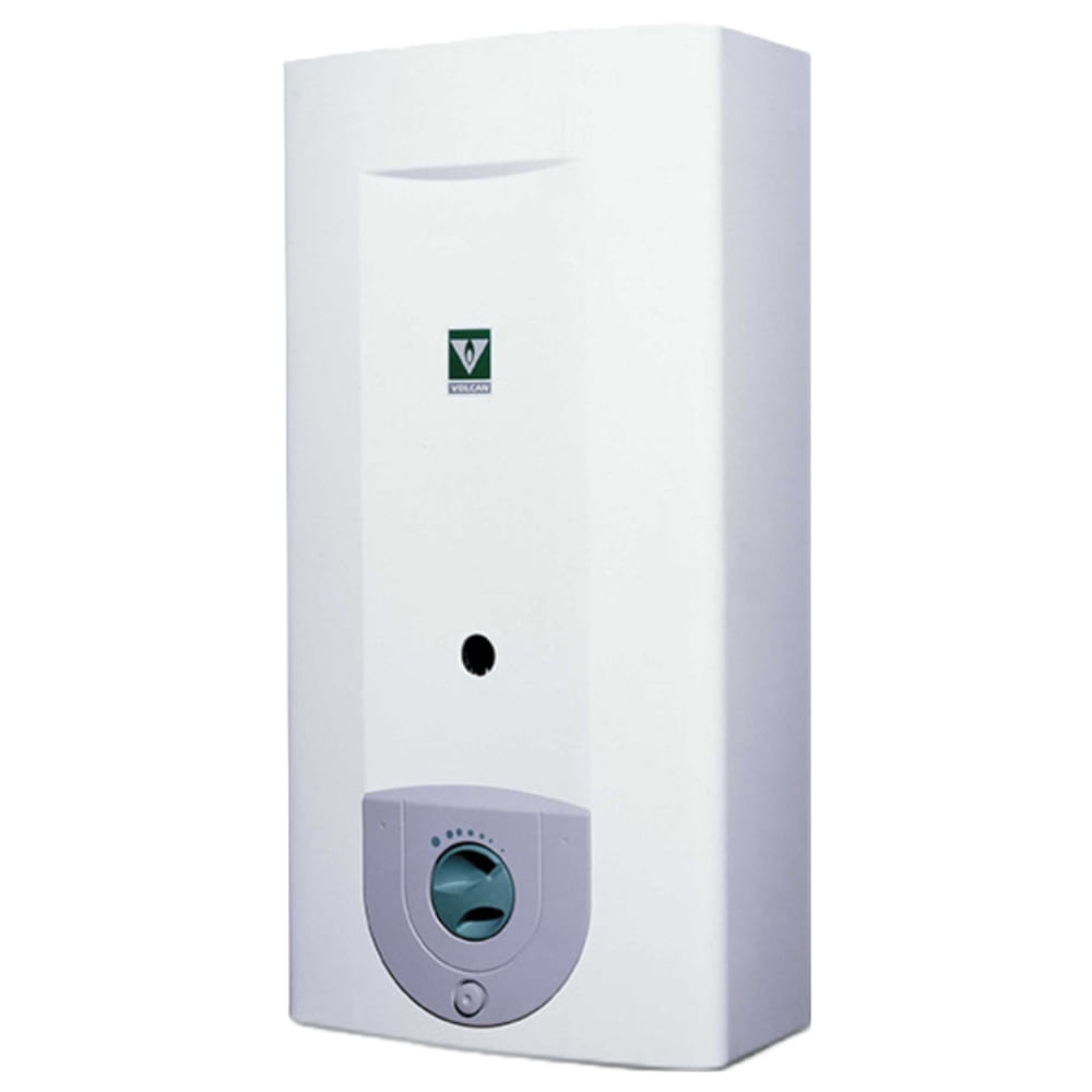 Calefón Volcan Con Sensor Tiraje Natural 14 Litros - El amigo