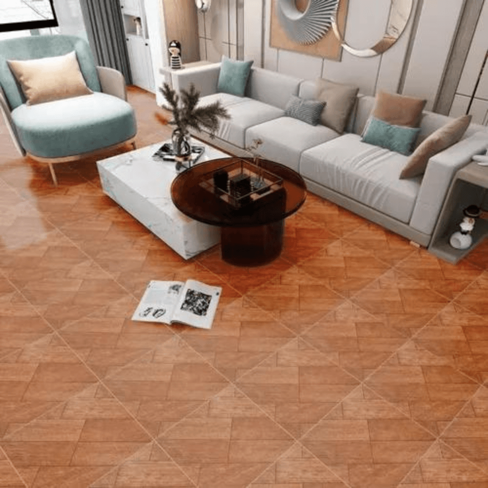 Cerámica Cerro Negro Cedro Colorado 38X38 - El amigo